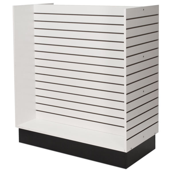 Slatwall H-unit 48"x24"x54" high - white