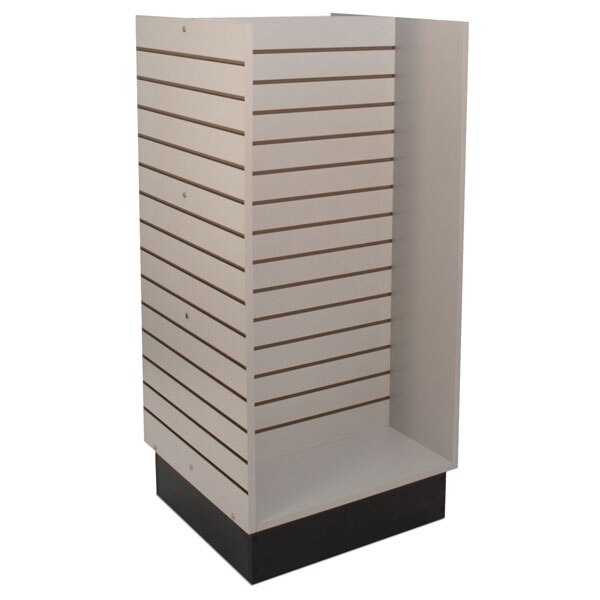Slatwall H-unit 24"x24"x54" high - gray