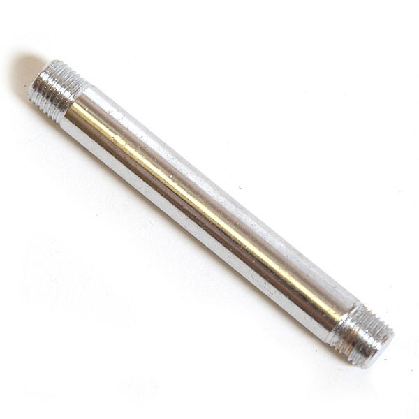 Threaded stem 3"l x 3/8" thread - chrome