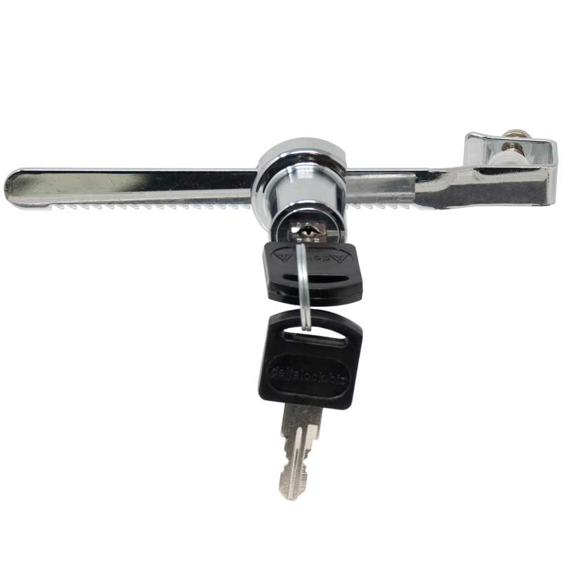 1/4" Sliding Door Ratchet Lock | Showcase Door Lock