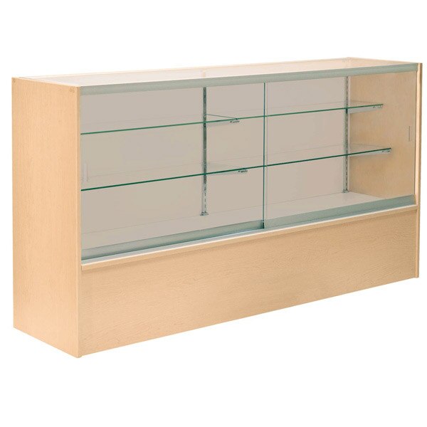 Front Open Showcase 70 inch - Maple