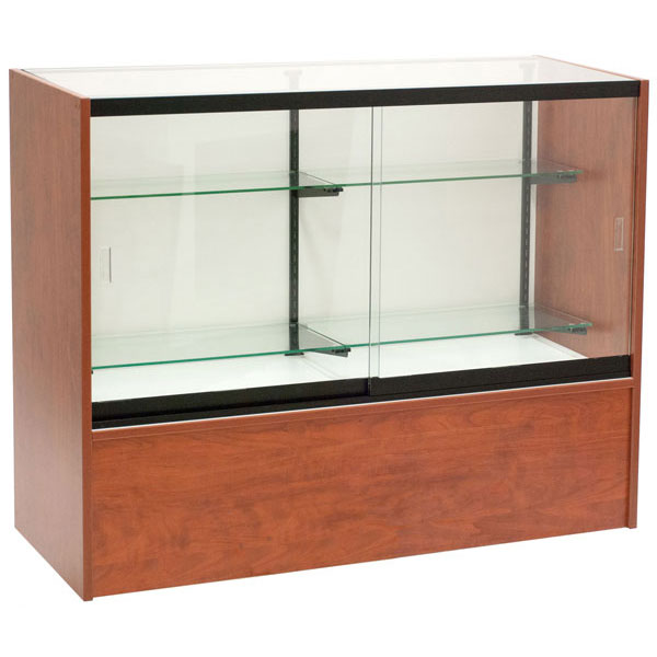 Front Open Showcase 48 inch - Cherry