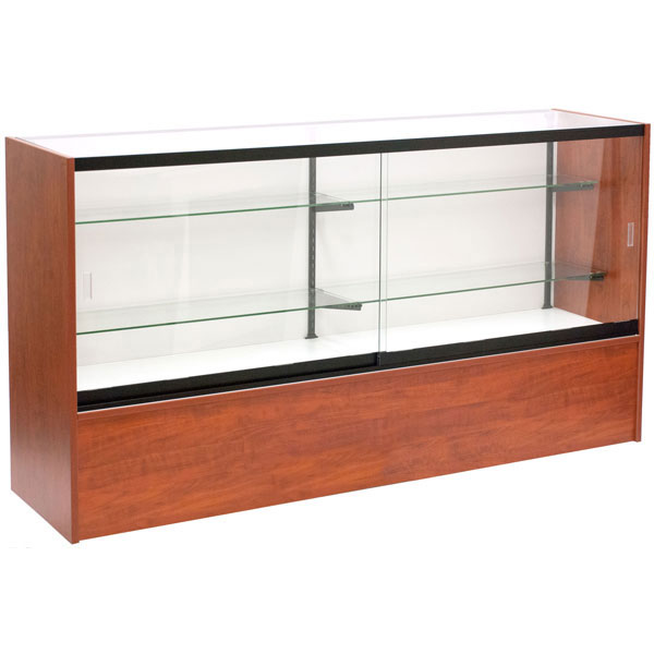 Front Open Showcase 70 inch - Cherry