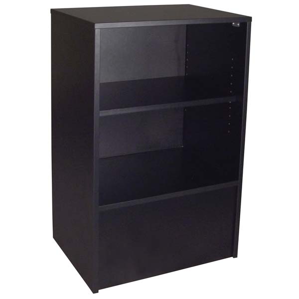 Flat top register stand - black