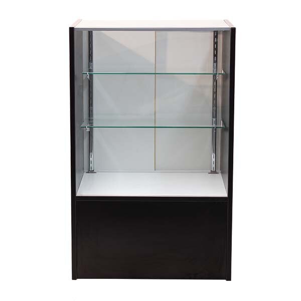 Showcase Full Vision Black 24" - Assembled