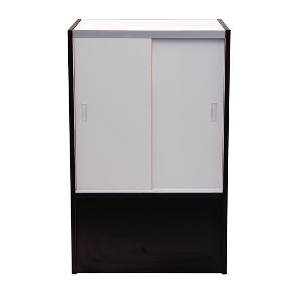 Showcase Full Vision Black 24" - Assembled