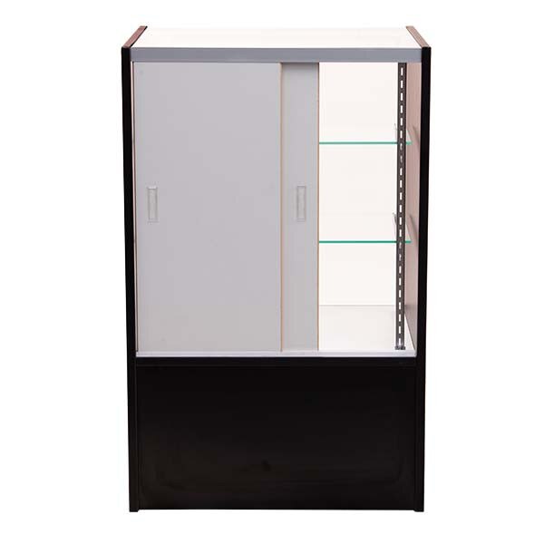 Showcase Full Vision Black 24" - Assembled