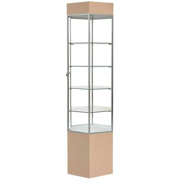 Display Tower Showcase - Hex, Maple HPL