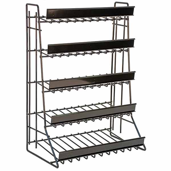 Countertop 5 Tier Wire Rack 15"w x 21"h x 9.25"d