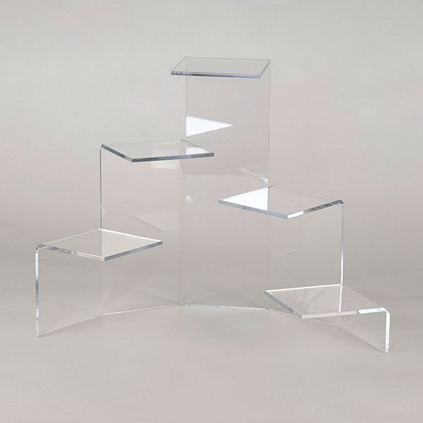 Acrylic platform riser - 5 tier