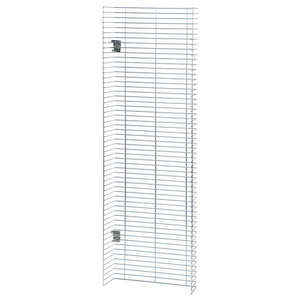 Gondola Merchandising Wing-15" x 48"h-Zinc