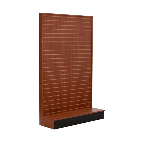 Slatwall Gondola Wall Unit - Cherry